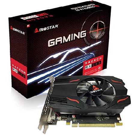 Biostar Radeon RX 550 2GB GDDR5 128ビット DirectX 12 PCI Express 3.0 DVI-D ...