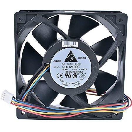 AFC1248DE 120mm 12038 48V 1.64A 4-wire 4pin large air volume server ...