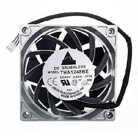 DELTA THA1248BE DF08 DC48V 2.60A 120x120x38mm 4-wire 4pin Server ...