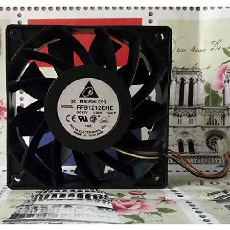 12CM FFB1212EHE 12V 3.0A 12038 4-wire violent PWM intelligent temperature control fan : テクノランチャー ...