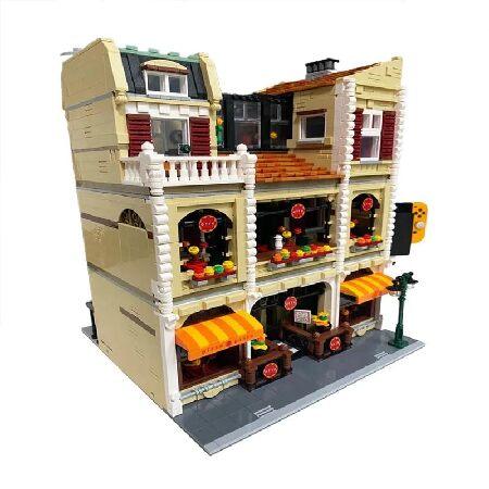 General Jim's 3-Floor Modular Pizza Shop Building Kit - Fully Printed ...
