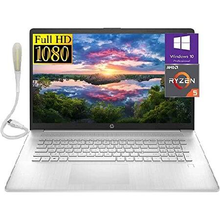 エイチピー HP 17.3" Diagonal FHD Non-Touch Display Laptop, AMD 6-core Ryzen ...