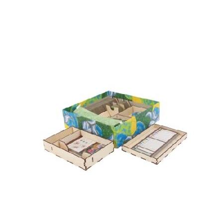 The Broken Token Game Organizer Compatible with Cascadia - Wooden ...