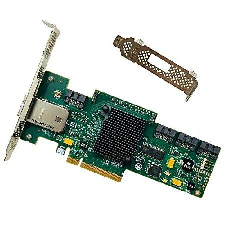LSI SAS 9212-4i4e 6Gb SASコントローラーカード HBAカード 内蔵外部ITモード SATA PCI E RAID ...