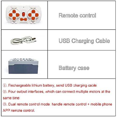 Power Functions Set for Lego 42122 Jeep Wrangler, Upgraded with Motor and Remote Control Led ...