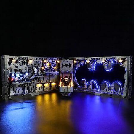 YEABRICKS LED Light for Lego-76252 DC Batcave-Shadow Box Building ...