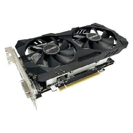 QTHREE AMD Radeon RX 560 XT 8GB GDDR5 グラフィックカード 1792SP 128ビット DVI HDMI ...