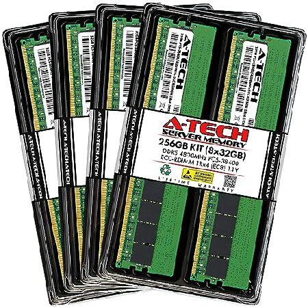 A-TECH A-Tech 256GB キット (8x32GB) RAM for Supermicro SUPER H13SST-GC ...