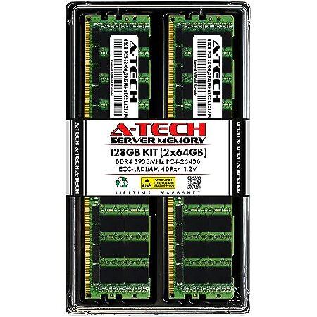 A-TECH A-Tech 128GB キット (2x64GB) RAM for Supermicro SUPER X10DAC X10DRG ...