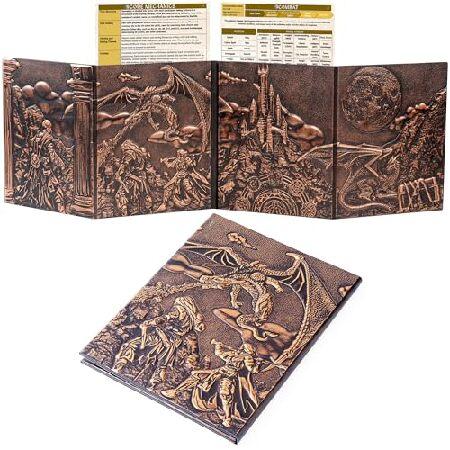 DM Screen for DND with 4 Wider Panels - Crystal Clear Game Master GM ...