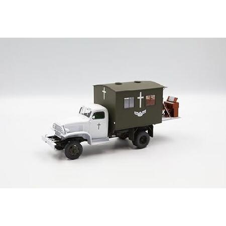 ICM 35586 - 第二次世界大戦 イギリス陸軍 モバイルチャペル プラスチックミリタリーモデルキット スケール 1:35 : テクノ ...
