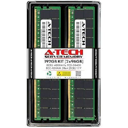 A-TECH A-Tech 192GB キット (2x96GB) RAM ThinkMate GPX-QH14-28E4-8HGX, HDX-XH24-52S4, QH12, QH4 ...