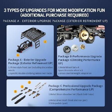 FCX? 1/18 サンダーストーム RCクローラー 4X4 オフロード RC ロッククローラー 防水 全地形 RCカー 大人用 RTR (ブルー) : テクノランチャー - 通販 ...