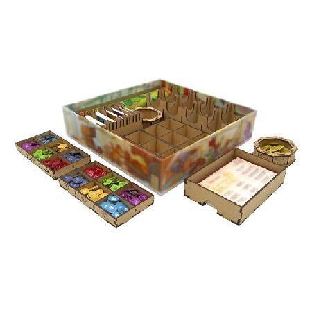 The Broken Token Game Organizer Compatible with Flamecraft - Wooden ...