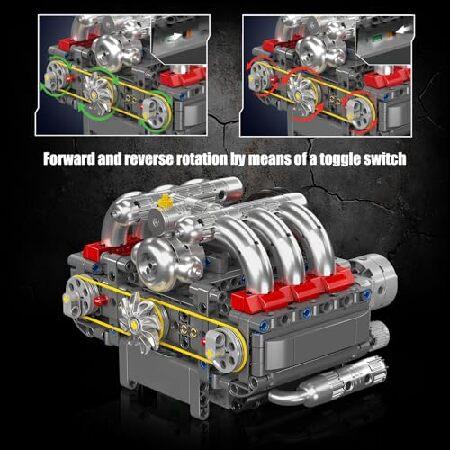 Mould King 10193 Boxer Engine Model Kit That Runs - Build Your Own Mini ...