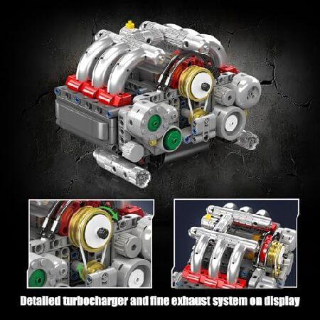 Mould King 10193 Boxer Engine Model Kit That Runs - Build Your Own Mini ...