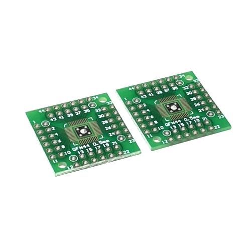 QFN48ピン to DIP48ピン /QFN44ピン DIP44ピン 両面対応 変換基盤 2枚セット : TECHSPACE - 通販 ...