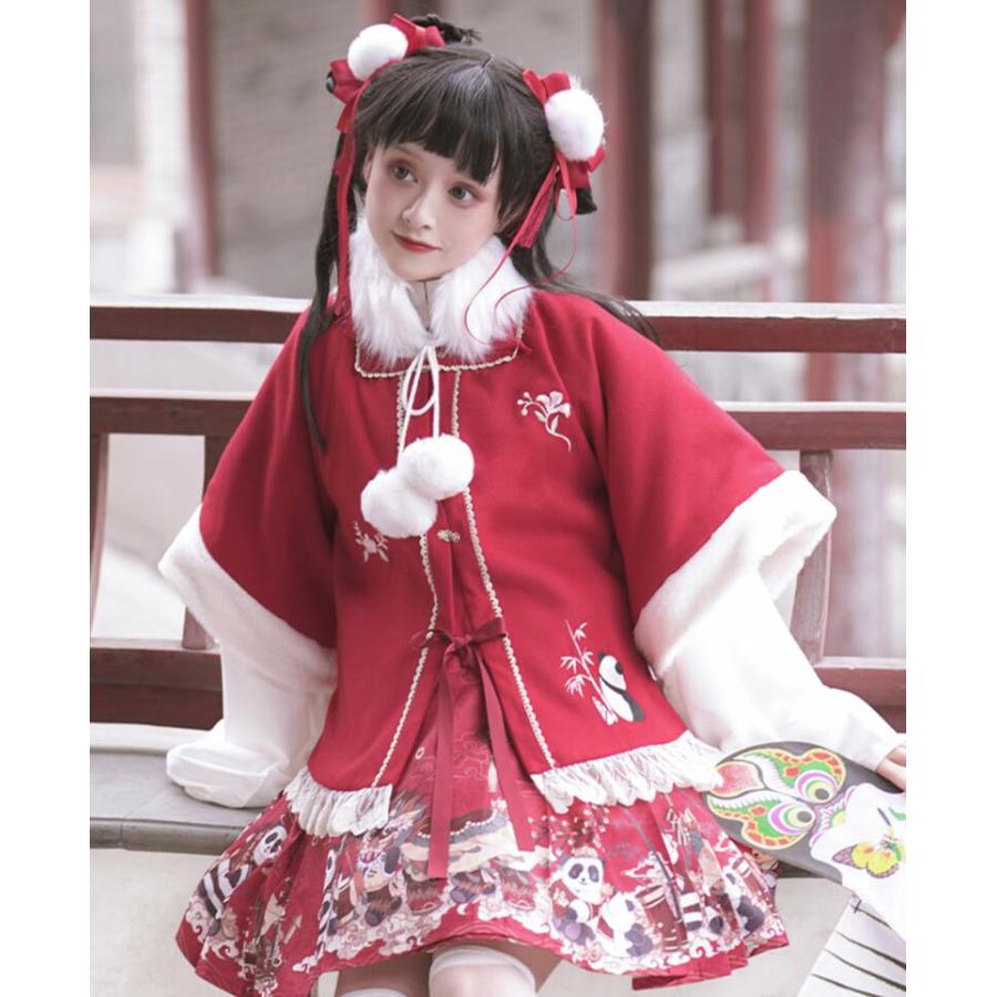 中華服 チャイナ風ロリータ服 可愛い ゴスロリ ロリータドレス 中華服 チャイナ風ロリータ服 可愛い ゴスロリ ロリータドレス