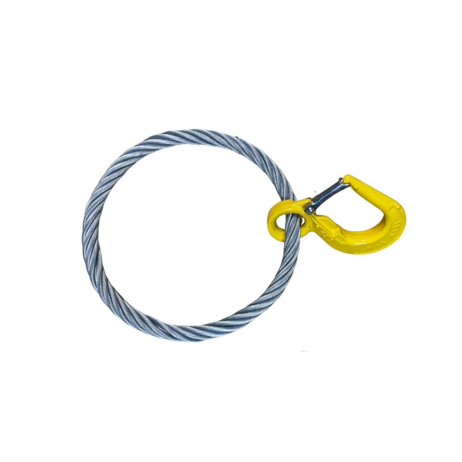 エンドレス(グロメット加工) フック付(0.63t) 玉掛けワイヤ 台付けワイヤ ワイヤ径9mm【3部】×直径200mm〜1000mm【選べるサイズ】 : テックツール - 通販 ...