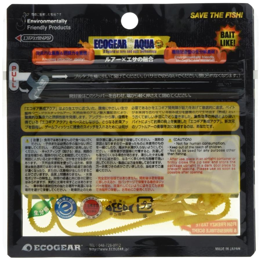 エコギア Ecogear 熟成アクア 活アジストレート 3.2" 大盛 J14 黄バチ : Wonder-SHOP - 通販 - Yahoo!ショッピング