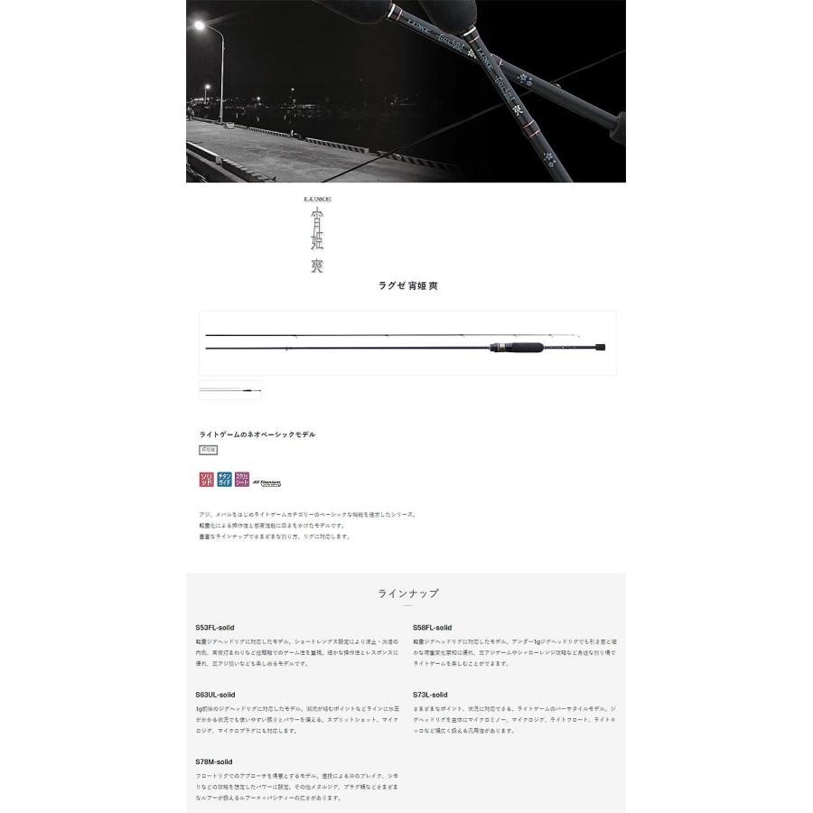 Gamakatsu ラグゼ 宵姫 爽 S63UL-solid パーツ #1 穂先 : Wonder-SHOP - 通販 - Yahoo!ショッピング