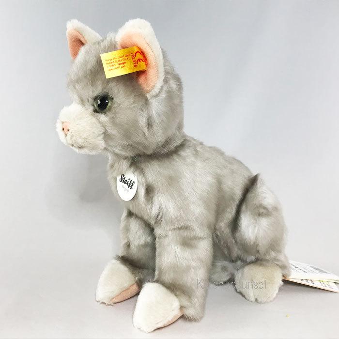 Steiff シュタイフ テディベア フィルー キャット Steiff Filou Cat ねこのぬいぐるみ プレゼント ギフト ネコ 猫 ...