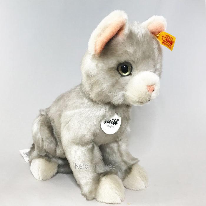 Steiff シュタイフ テディベア フィルー キャット Steiff Filou Cat ねこのぬいぐるみ プレゼント ギフト ネコ 猫 ...