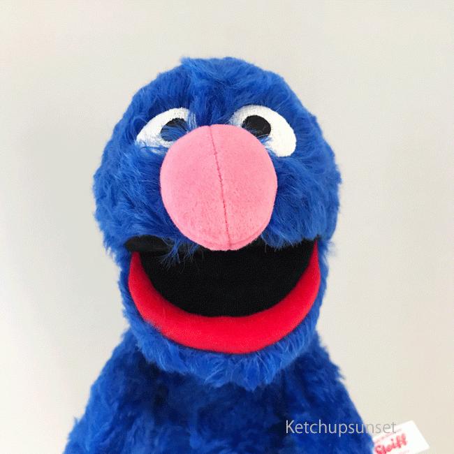 Steiff テディベア シュタイフ 2020年 セサミストリート グローバー Grover from Sesami Street ...