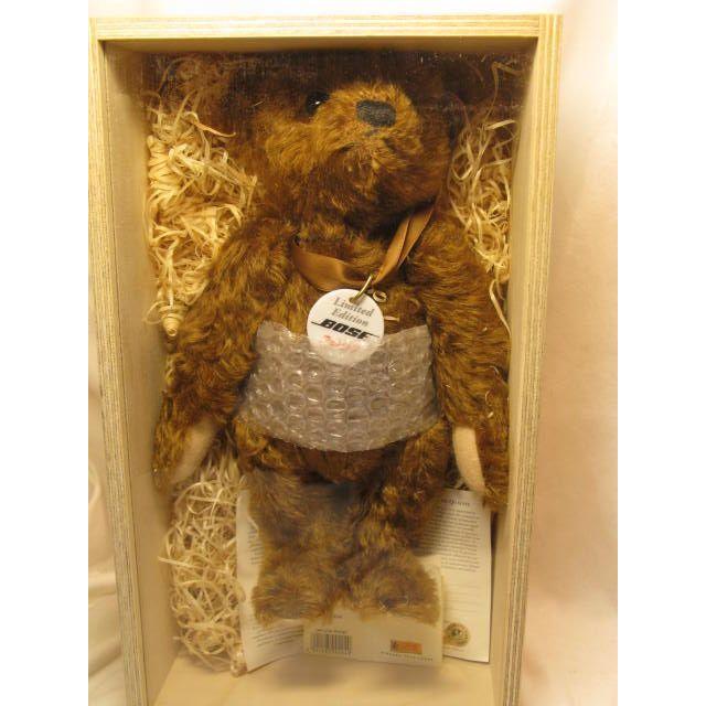 Steiff シュタイフ/Steiff★2007年限定★「BOSE テディベア 2007」★木箱入り : Replace テディベアショップ - 通販 - Yahoo!ショッピング