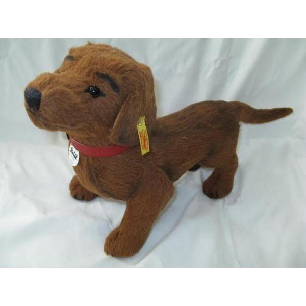 シュタイフ/Steiff★「Waldi ダックスフンド」★35cmアルパカ製 : 00472 : Replace テディベアショップ - 通販 ...