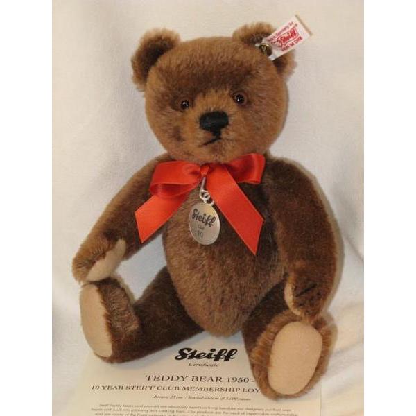 Steiff シュタイフ/Steiff★クラブ/10Years Edition★レプリカ1950 テディベア」★ : Replace テディベアショップ - 通販 - Yahoo!ショッピング