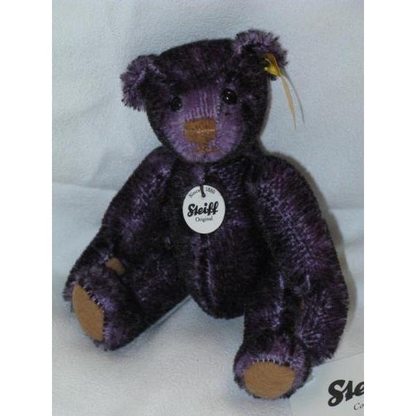 Steiff（シュタイフ） シュタイフ/Steiff★黄色タグ★「クラシック・ミニテディベア」★パープル : Replace テディベアショップ - 通販 - Yahoo!ショッピング