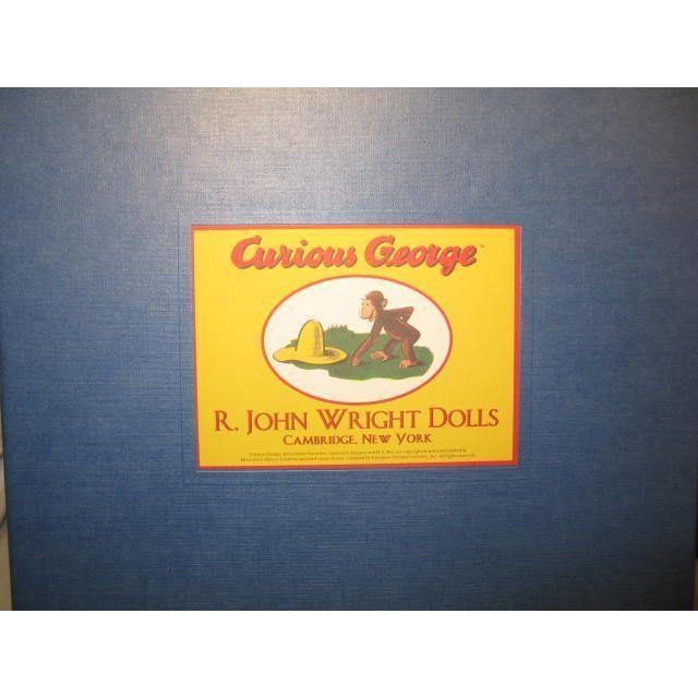 ★R John Wright★「キュリアス・ジョージ」★ひとまねこざる : 00736 : Replace テディベアショップ - 通販 - Yahoo!ショッピング