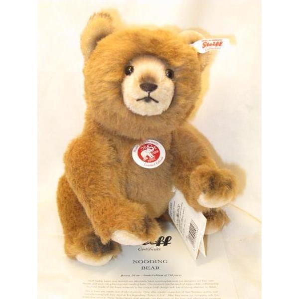 シュタイフ/Steiff★2016世界限定750体★「ノッディング・テディベア」★頭が前後左右に動きます : 00929 : Replace テディベアショップ - 通販 - Yahoo!ショッピング