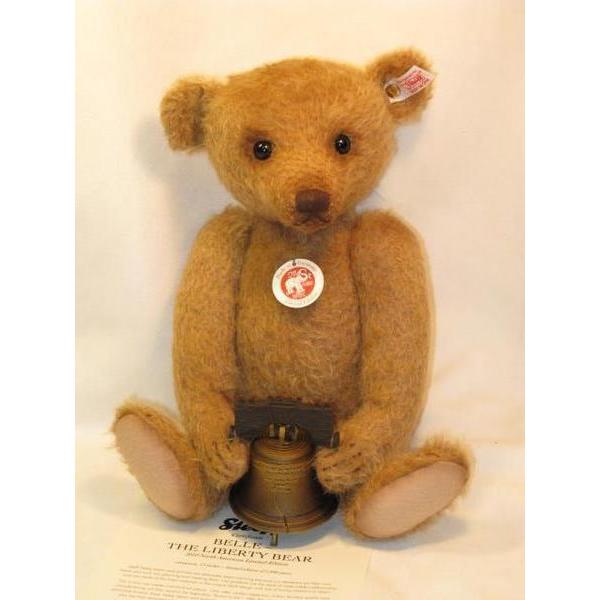 Steiff（シュタイフ） シュタイフ/Steiff★2010USA限定★「BELLE リバティーベア」★ : Replace テディベアショップ - 通販 - Yahoo!ショッピング