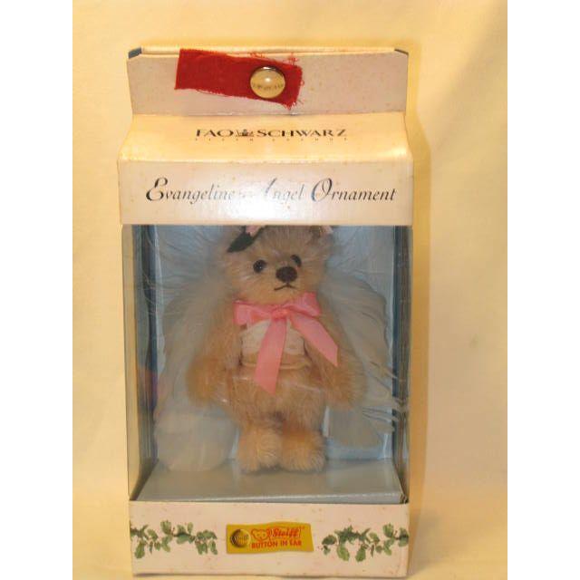 Steiff（シュタイフ） シュタイフ/Steiff★2003年FAO限定★「Evangeline ピンクエンジェルオーナメント」★ : Replace テディベアショップ - 通販 ...