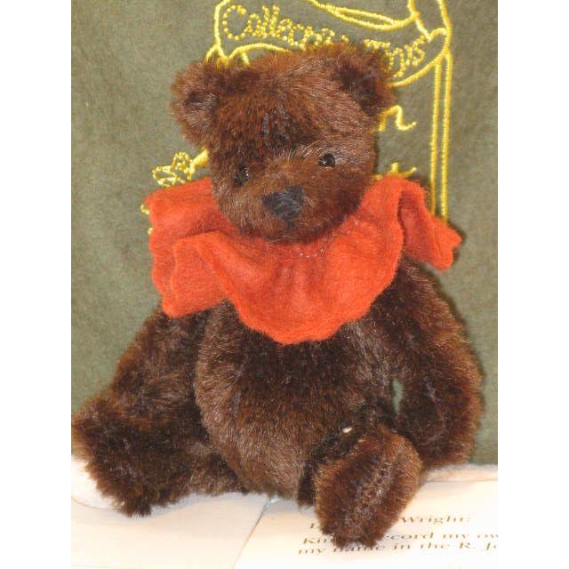 ★R John Wright★「Bitty Bears CHOCOLATE テディベア」★2003年/350体限定 : Replace テディベアショップ - 通販 - Yahoo!ショッピング