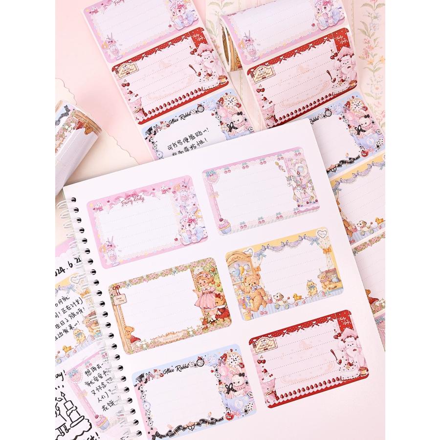 1823 fairylady 少女志 ロールシール ステッカー メモ シールメモ 60枚 : teddys closet - 通販 - Yahoo!ショッピング