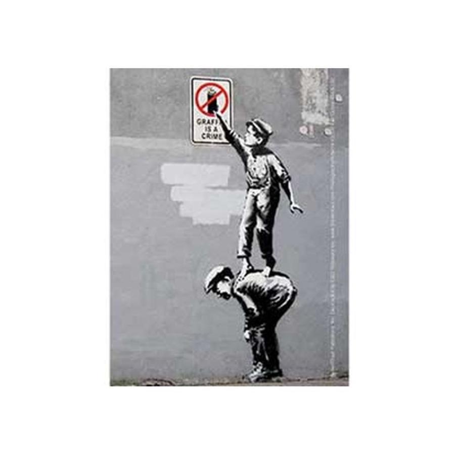 Banksy ステッカー バンクシー Crime : ティーマーチ!ヤフーショップ - 通販 - Yahoo!ショッピング