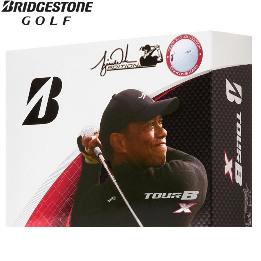 BRIDGESTONE GOLF ブリヂストン TOUR B X 24 TIGER WOODS EDITION 日本仕様 1ダース 12球入り ツアーB タイガーウッズ : ティーオリーヴ芦屋 ...