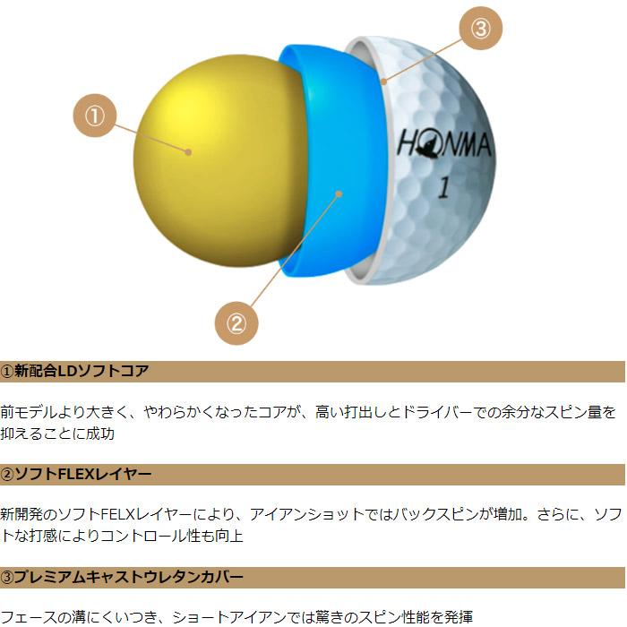 HONMA 2024 TW-S ボール 1ダース 本間ゴルフ ホンマゴルフ : blhm24tws : ティーオリーヴ芦屋店 - 通販 - Yahoo!ショッピング