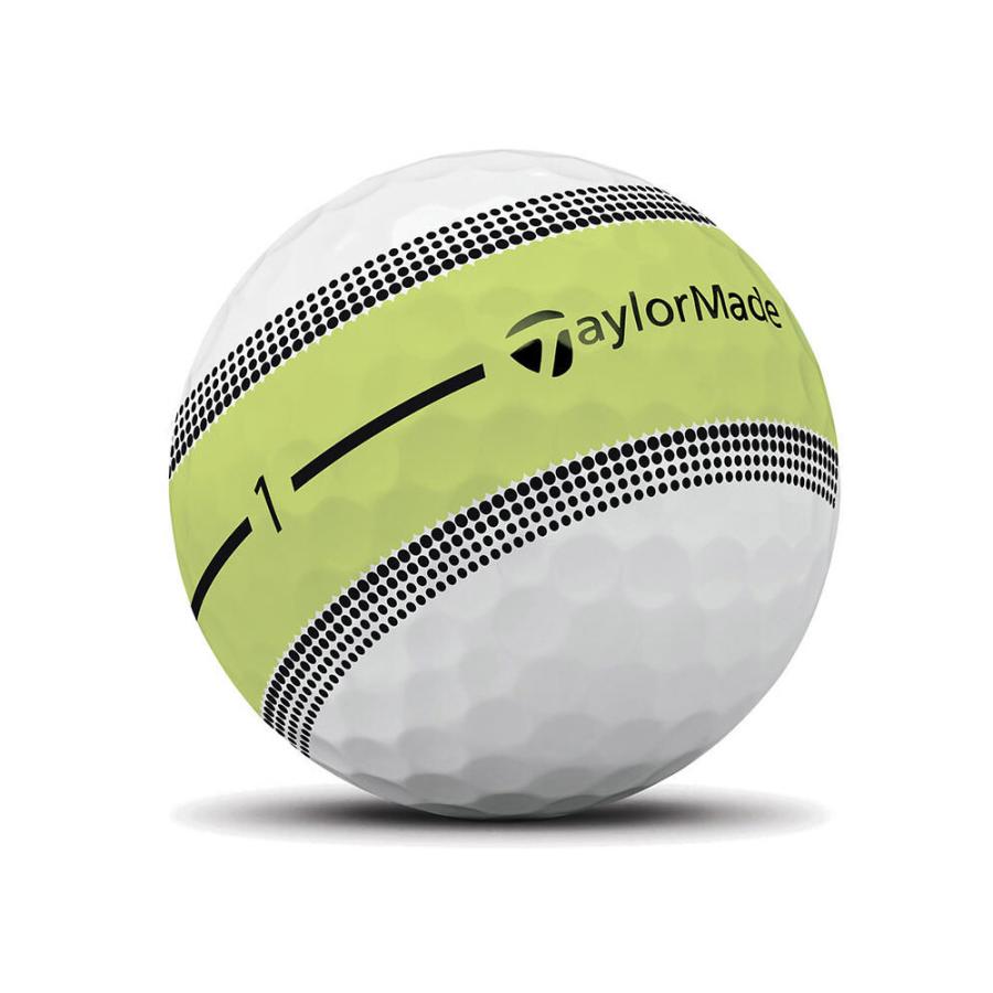 TaylorMade 2025年モデル テーラーメイド ツアー レスポンス ストライプ マルチカラー ボール Taylormade TOUR ...