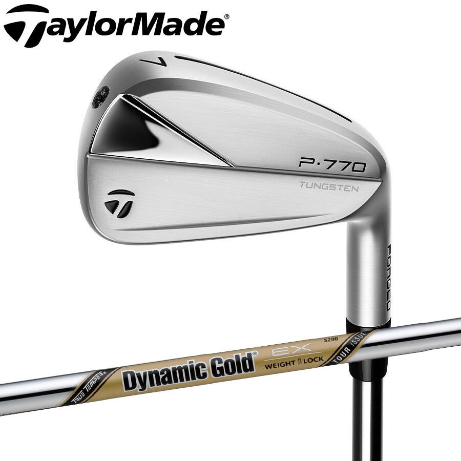TaylorMade テーラーメイド 2023 P770 アイアン 5-PWセット Dynamic Gold EX Tour Issue/S200装着モデル 日本仕様 Taylormade ...
