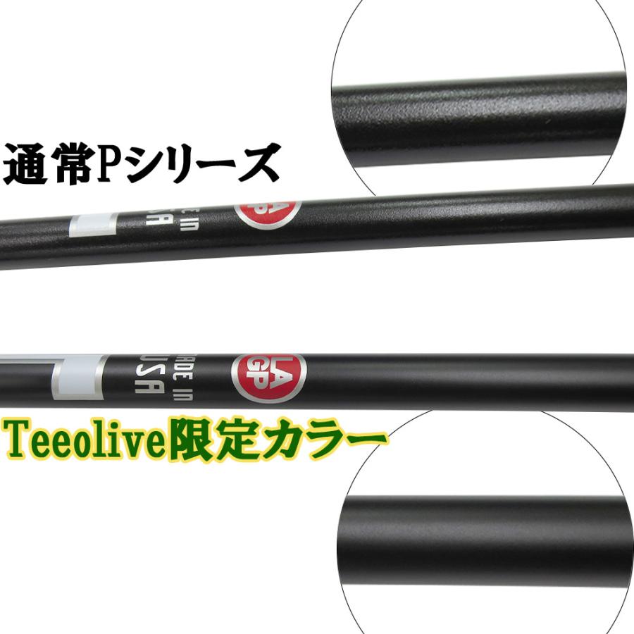 Teeolive限定カラー 数量限定 LA GOLF P-Series T-Limited Darkness LAゴルフ Pシリーズ Tリミテッド ダークネス パターシャフト LAGP ...