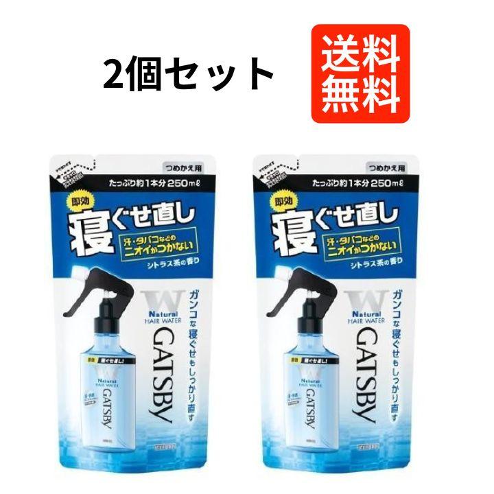 mandom 【2個セット】 マンダム ギャツビー 寝ぐせ直し ウォーター つめかえ用 250ml : e-prime. - 通販 - Yahoo!ショッピング