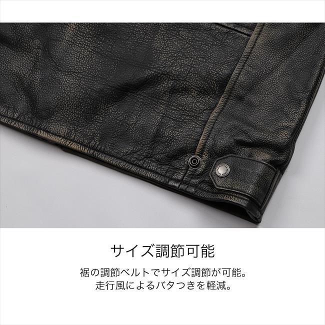 DEGNER デグナー 22WJ-5 レザーヴィンテージジャケット ブラック/アイボリー M-2XL メンズ 秋 冬 バイク : 八百万堂 - 通販 - Yahoo!ショッピング