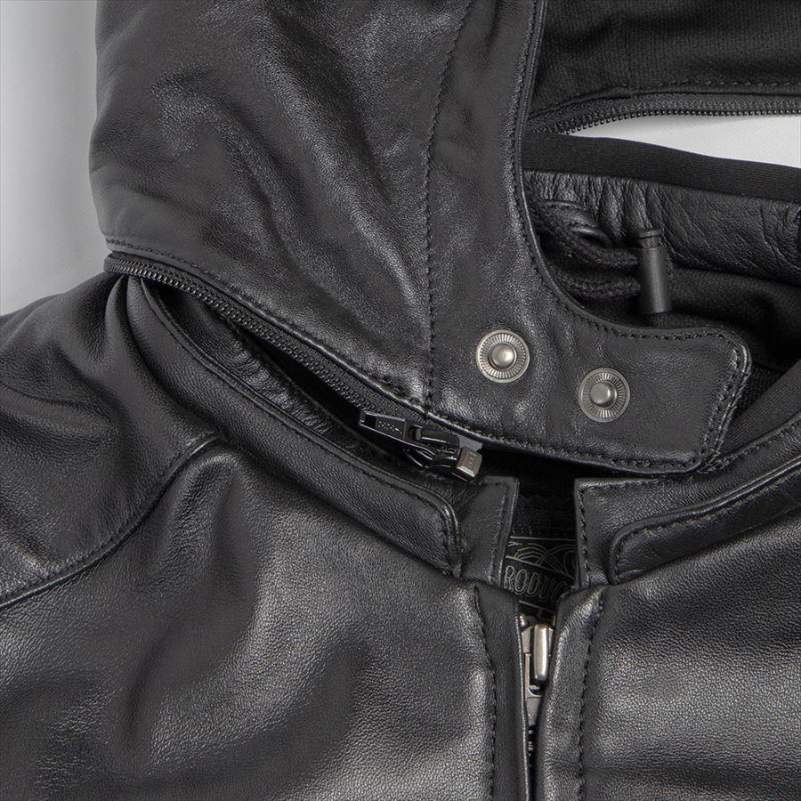 デグナー DEGNER 24SJ-3 フード付きレザージャケット ブラック : dg-24sj-3-mu : 八百万堂 - 通販 - Yahoo!ショッピング