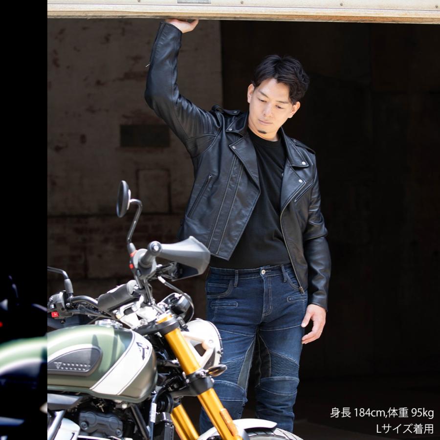 DEGNER デグナー 24WJ-4 レザージャケット ブラック : 八百万堂 - 通販 - Yahoo!ショッピング