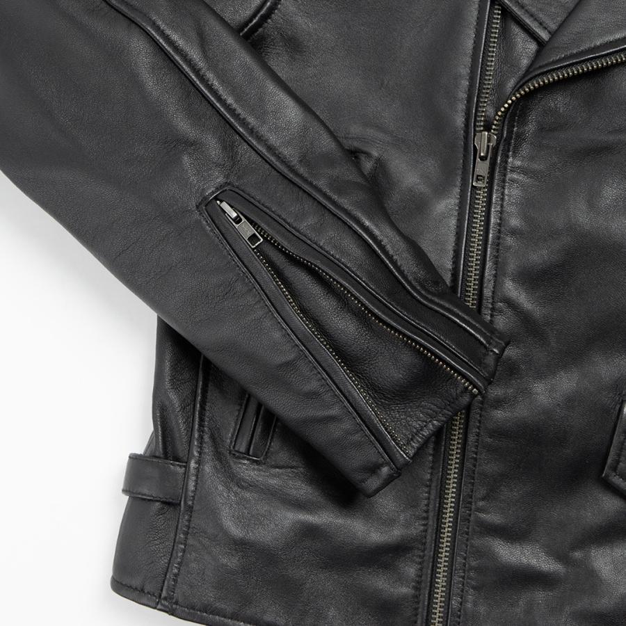 DEGNER デグナー 24WJ-4 レザージャケット ブラック : 八百万堂 - 通販 - Yahoo!ショッピング