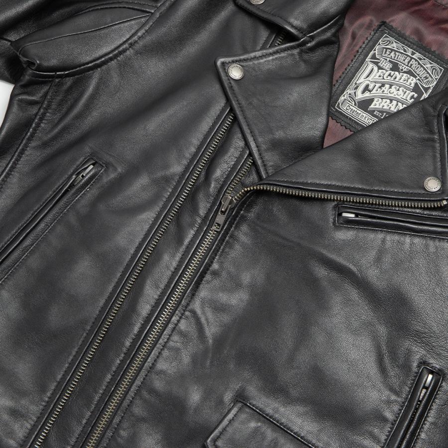 DEGNER デグナー 24WJ-4 レザージャケット ブラック : 八百万堂 - 通販 - Yahoo!ショッピング